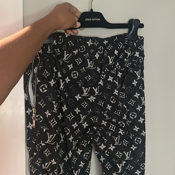 Louis Vuitton | Pants & Jumpsuits | Louis Vuttion Monogram Joggers ...